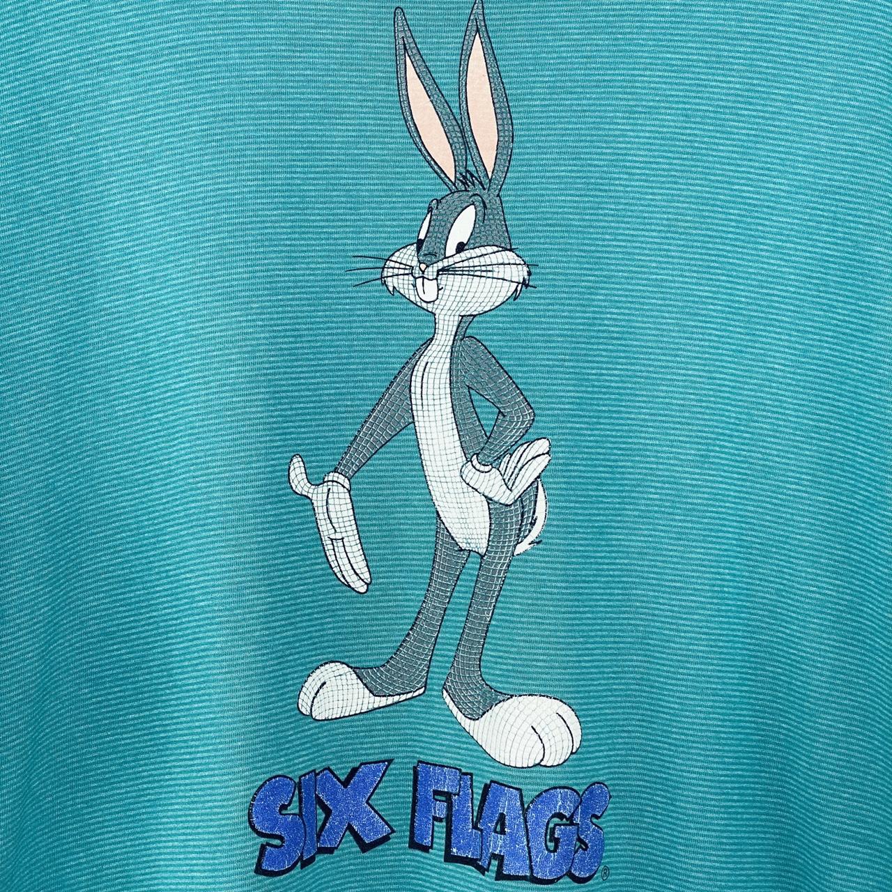 1993 Six Flags Theme Parks x Bugs Bunny Promo... - Depop