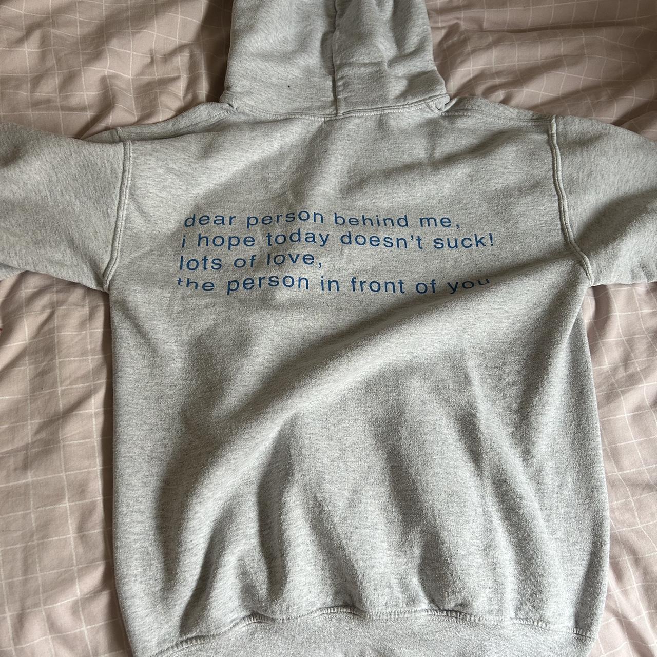 alexander 23 grey dear person behind me hoodie!... - Depop