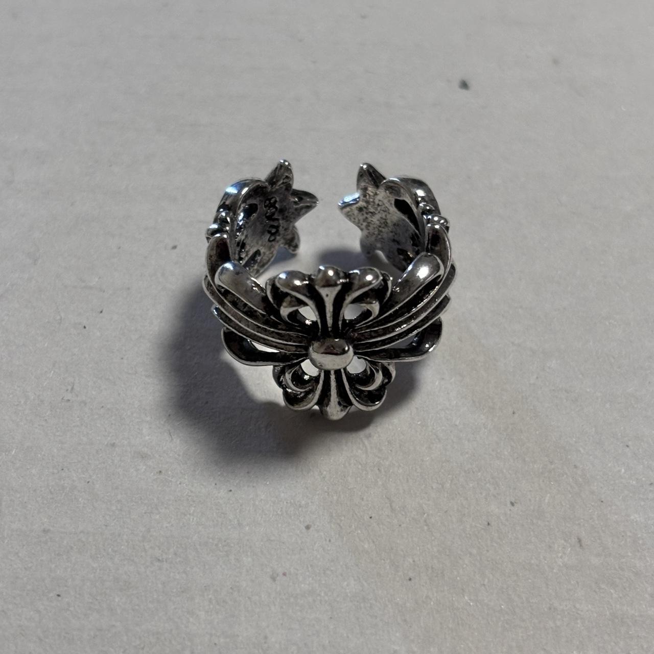chrome hearts ring set . completely adjustable so... - Depop