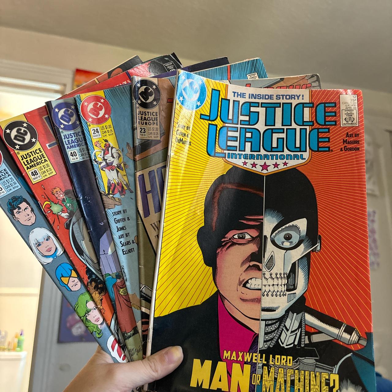DC Justice League 6 Comic Bundle Vols: 12, 23, 24,... - Depop