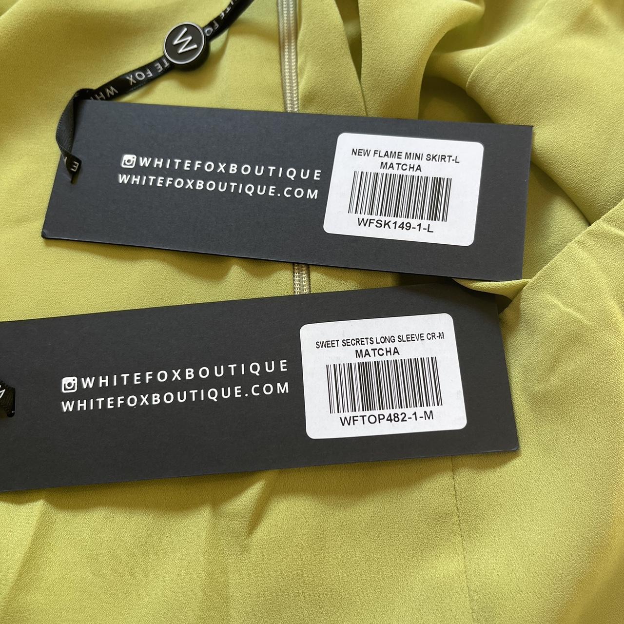 White fox set bought separately selling... - Depop