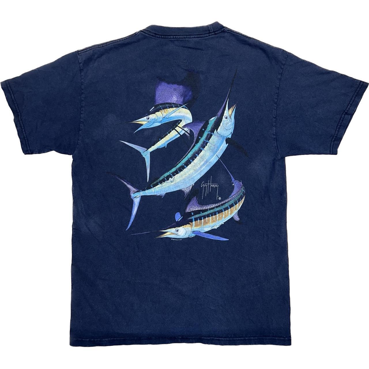 Guy Harvey Grand Slam Men’s Fish Graphic... - Depop Guy Harvey Grand Slam Men’s Fish Graphic... - Depop