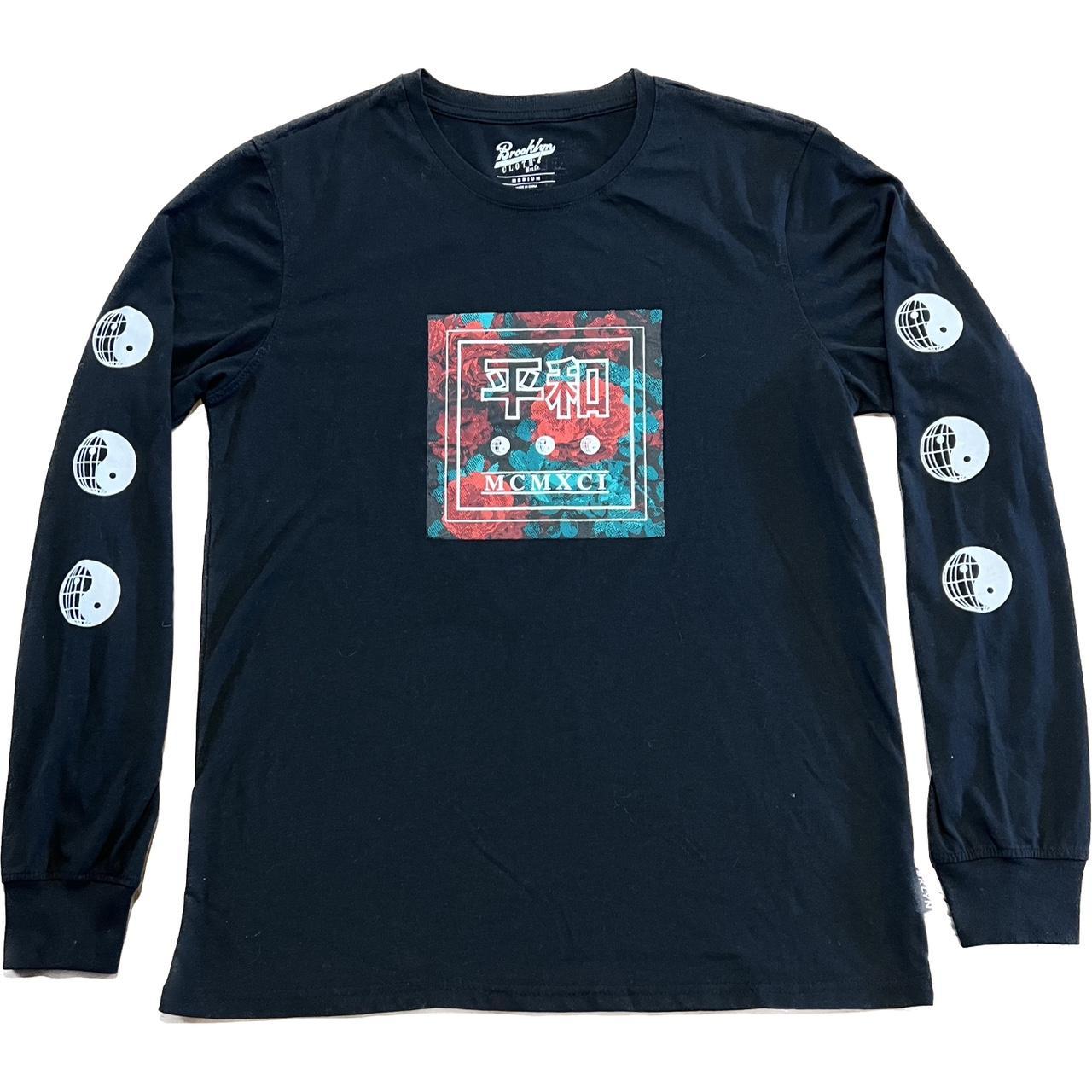 Brooklyn Cloth Mfg. Co. MCMXCI Graphic Long... - Depop