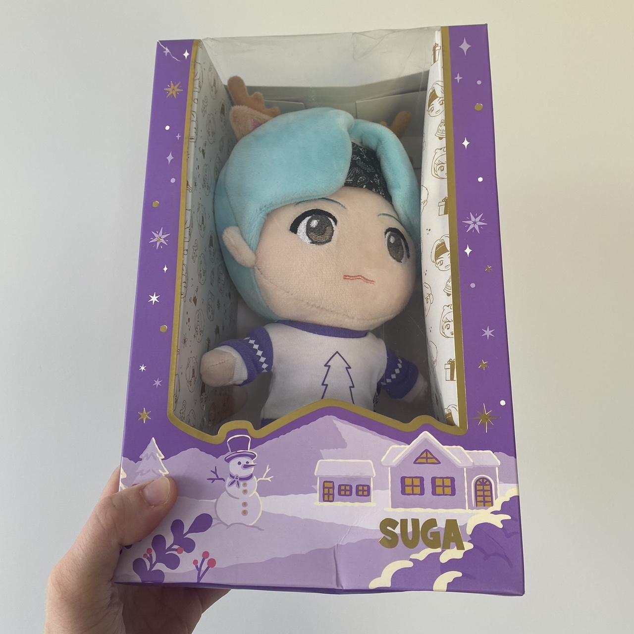 BTS merch TinyTan Purple Holiday Christmas Winter... - Depop