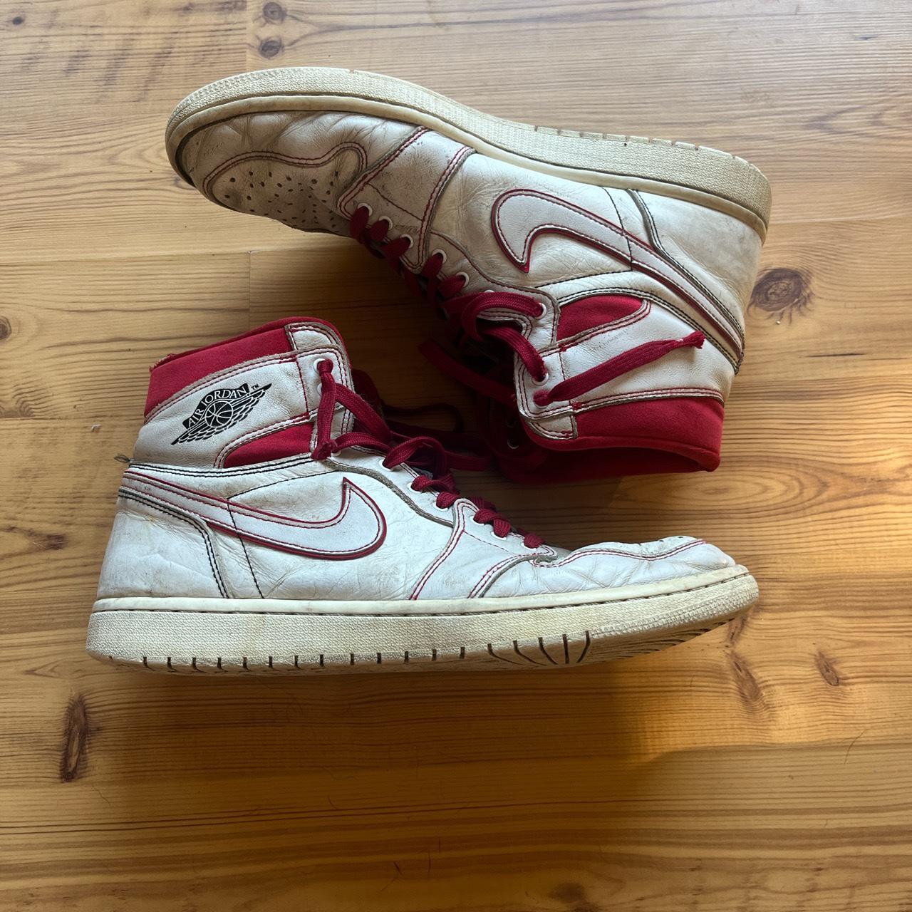 Absolutely obliterated Jordan 1 phantom Size... - Depop