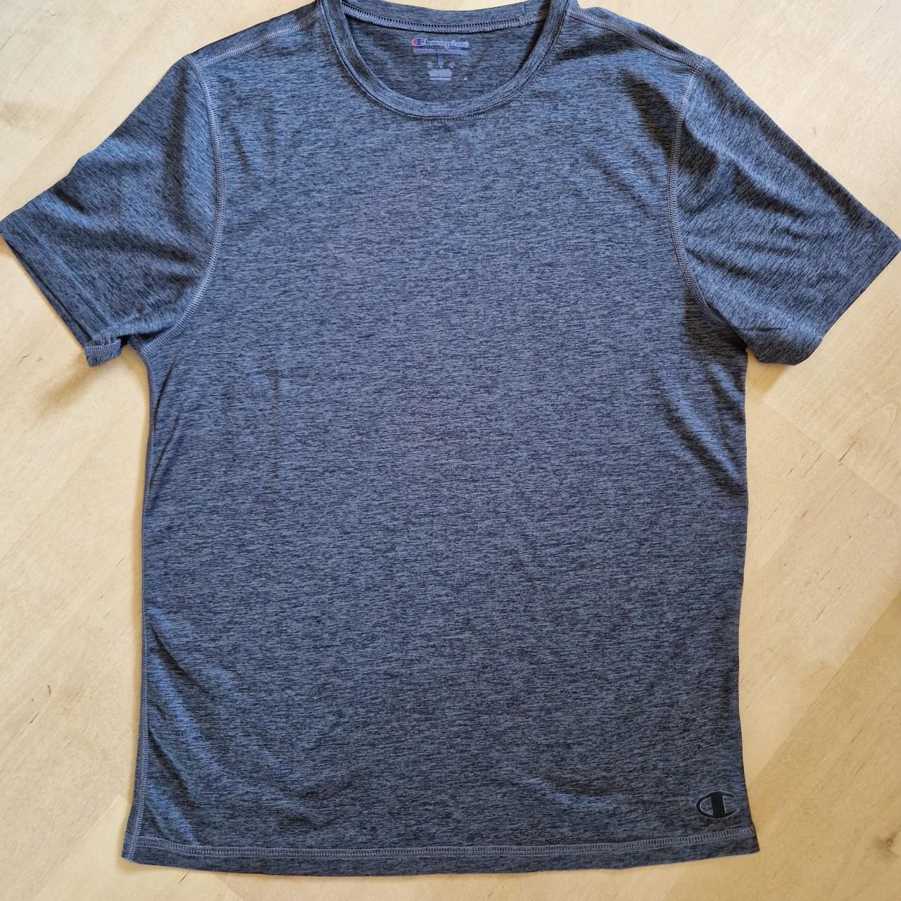 Grey champion sports tshirt Authentic athletic... - Depop
