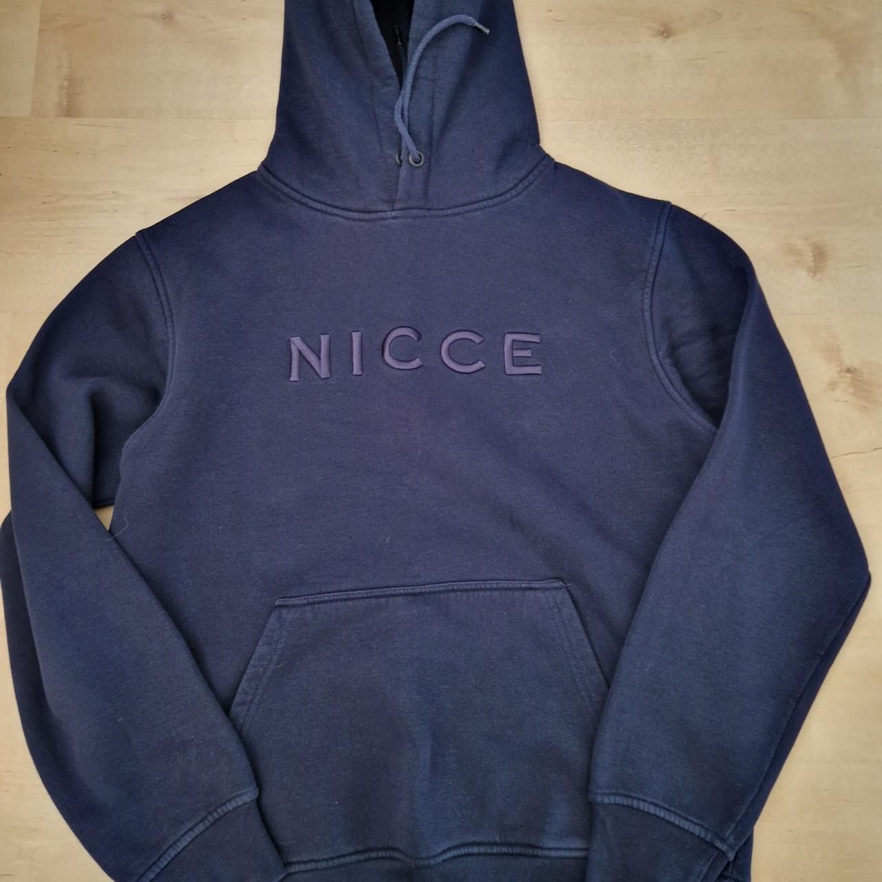 NICCE navy hoody size medium Like new condition... - Depop