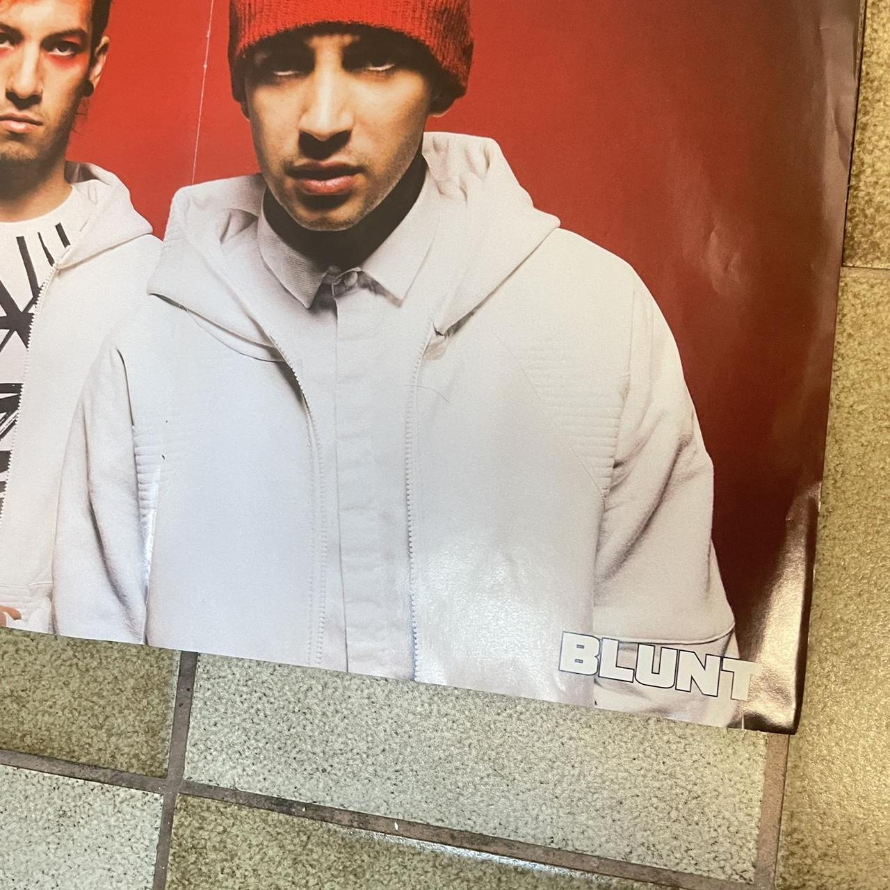 RARE A3 double sided BLUNT magazine poster Twenty... - Depop