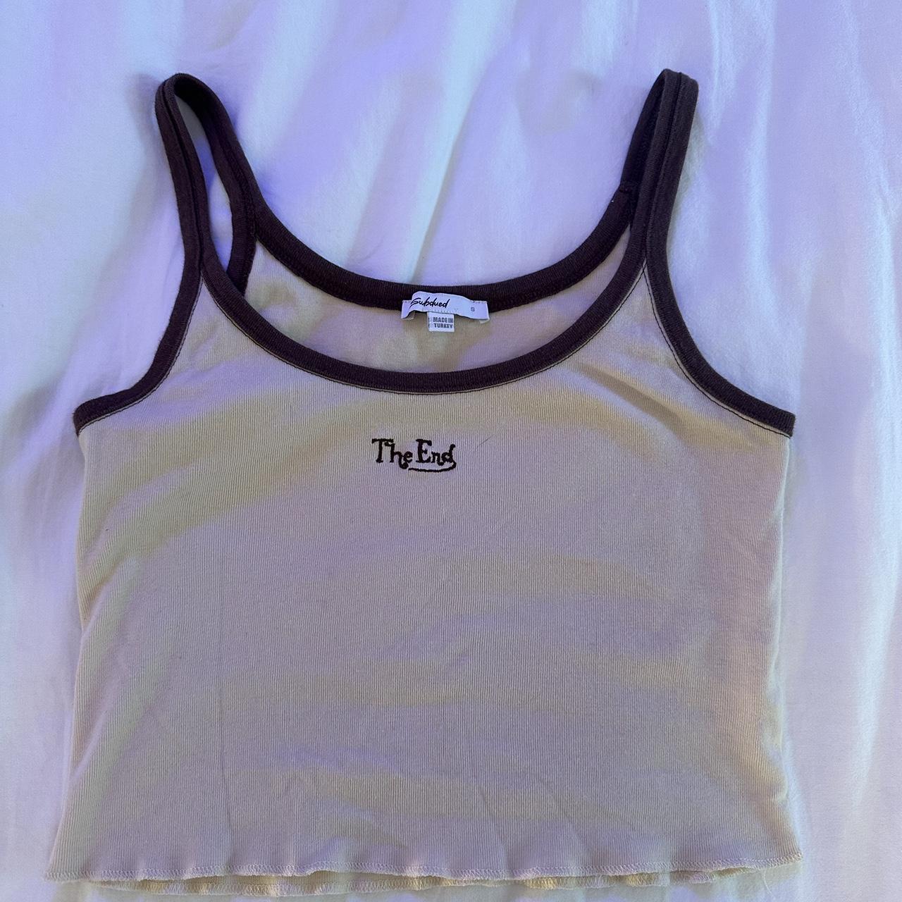 subdued the end von dutch inspired tank top - size S... - Depop