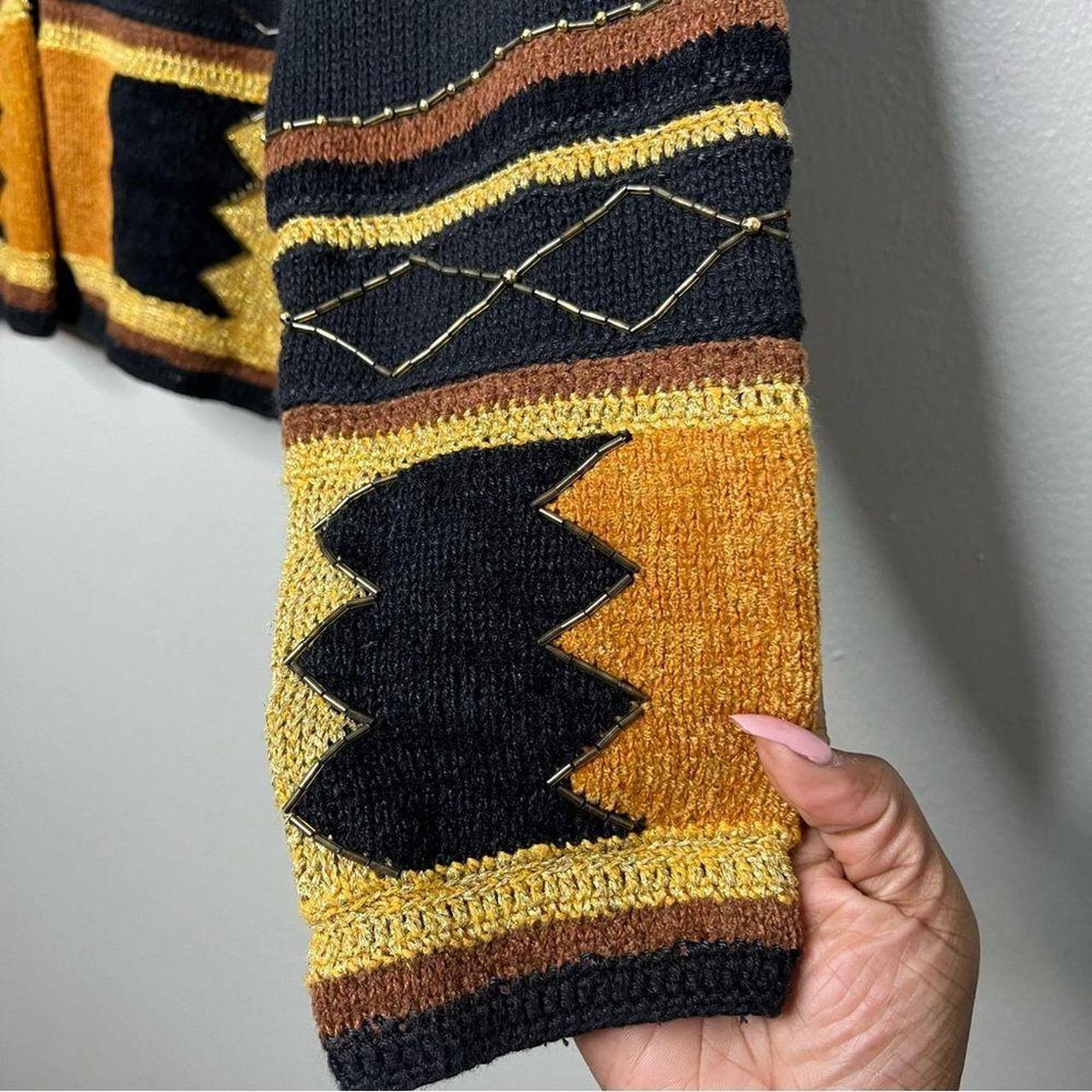 VTG Native Nits Women Cardigan Sweater Medium... | Depop