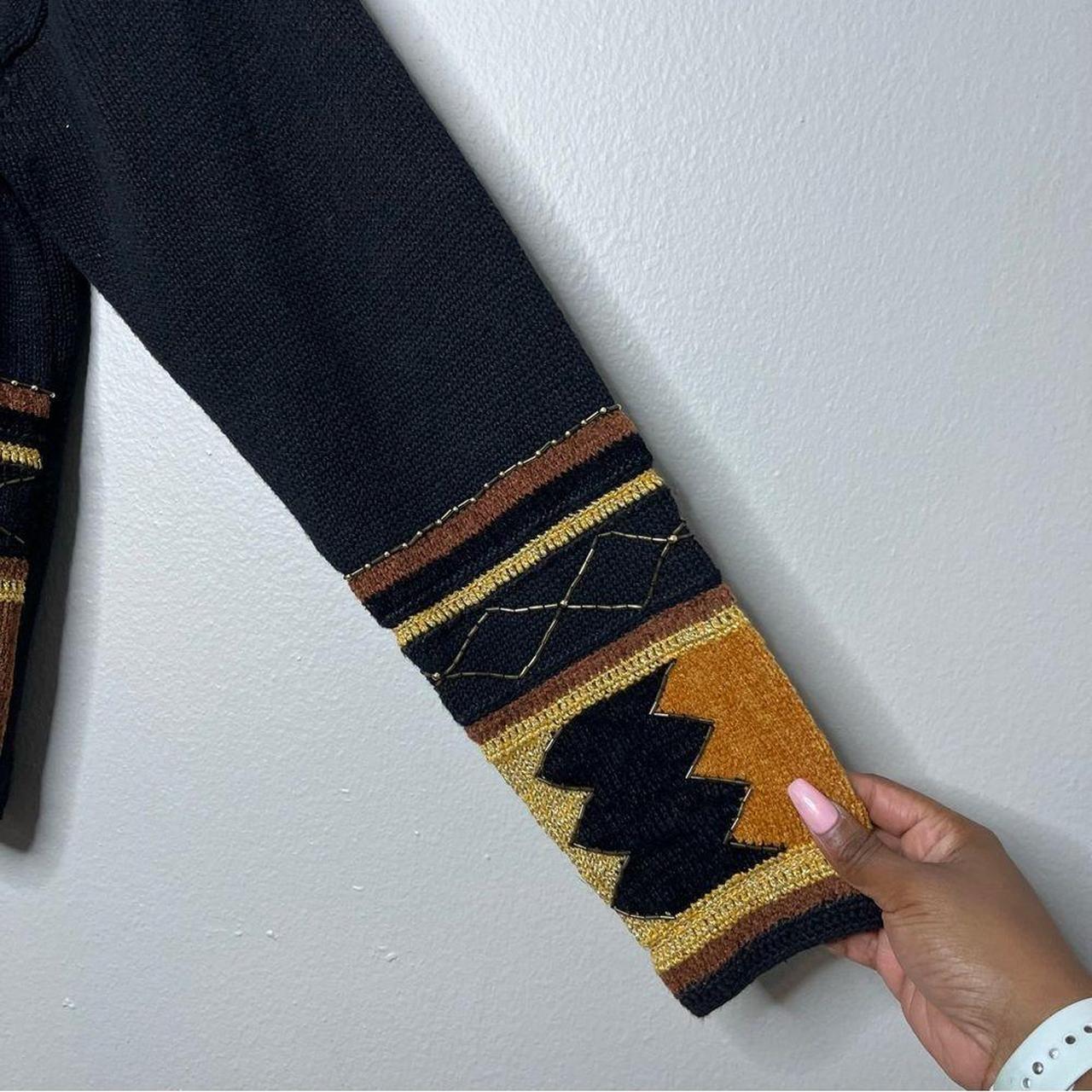 VTG Native Nits Women Cardigan Sweater Medium... | Depop