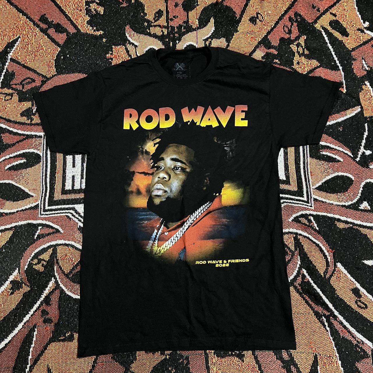 Rod Wave 2022 Rap Tour Shirt, size Small, in good... - Depop