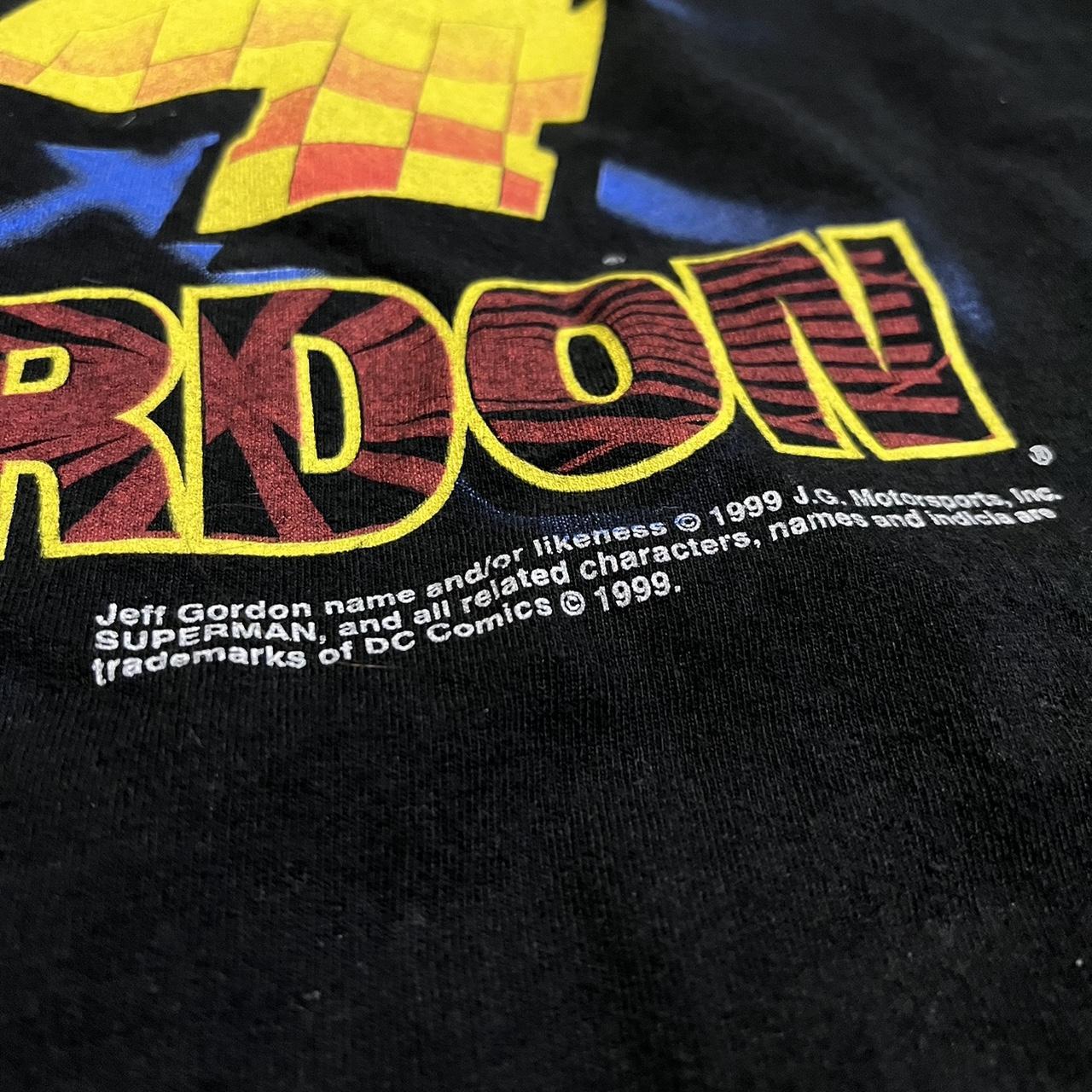 Vintage 1999 Nascar Jeff Gordon Superman Shirt, size... - Depop