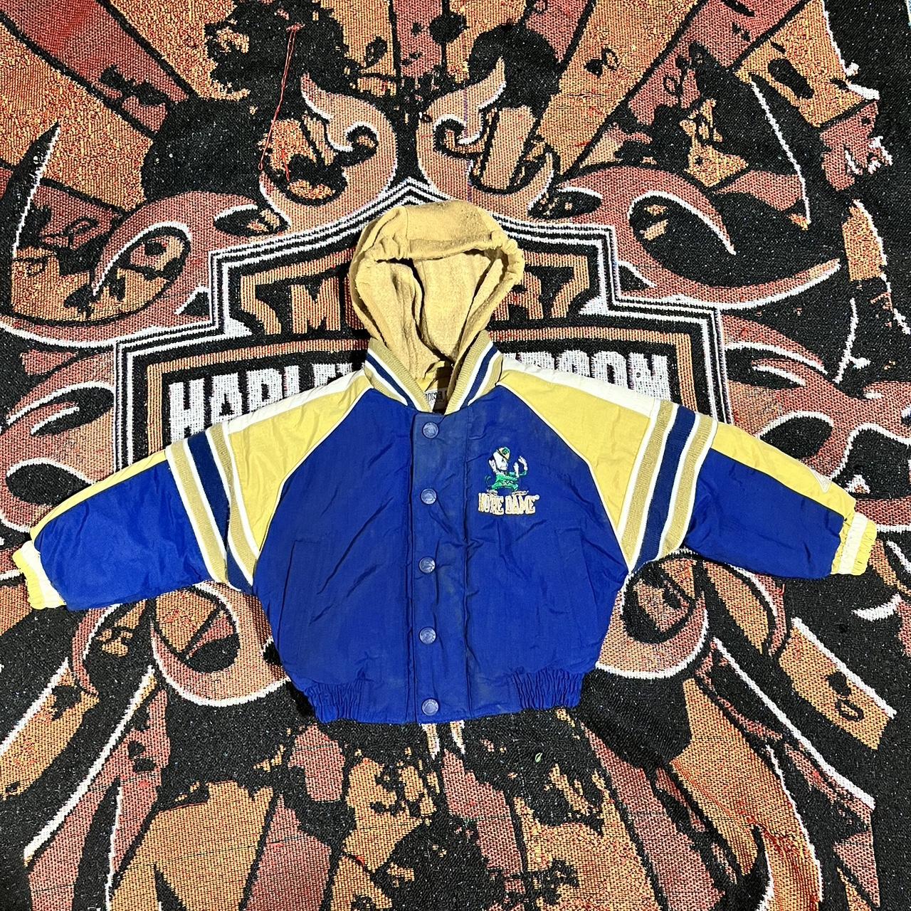 Vintage Notre Dame Jacket, size 3T, in good... - Depop