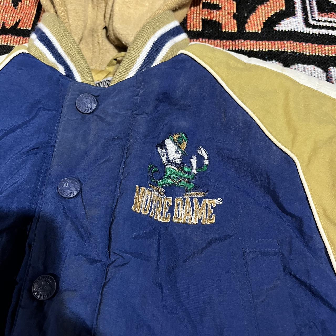 Vintage Notre Dame Jacket, size 3T, in good... - Depop