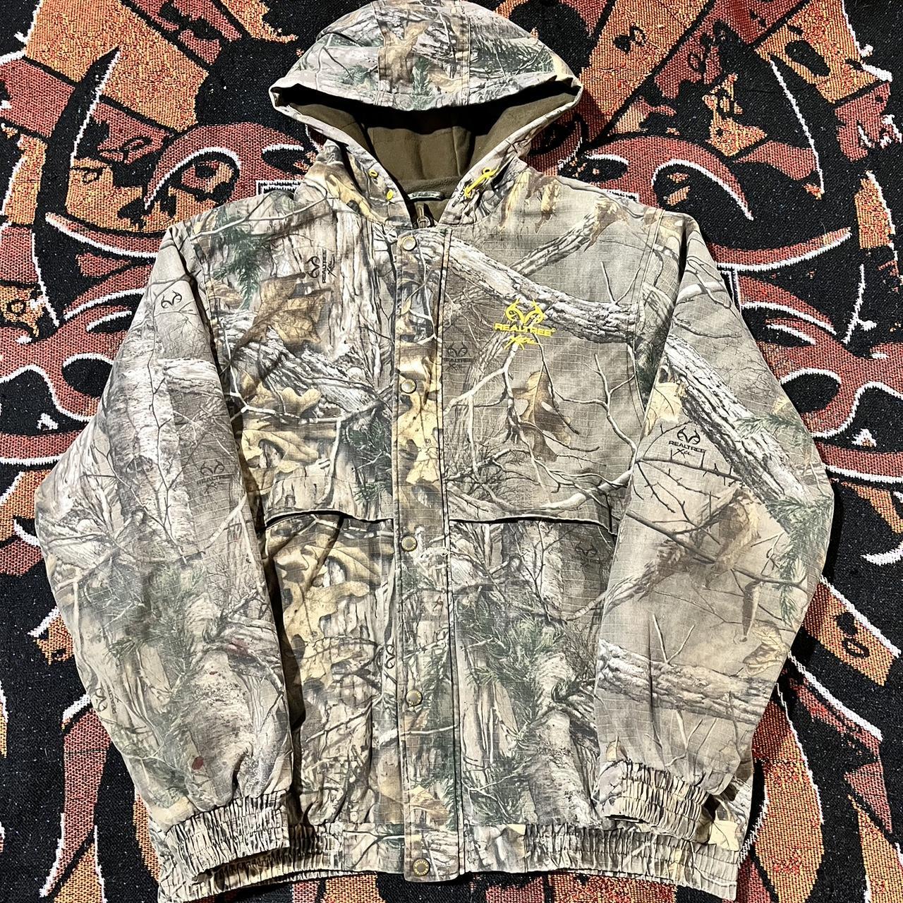 Vintage Camo Realtree Jacket, size XL, light... - Depop
