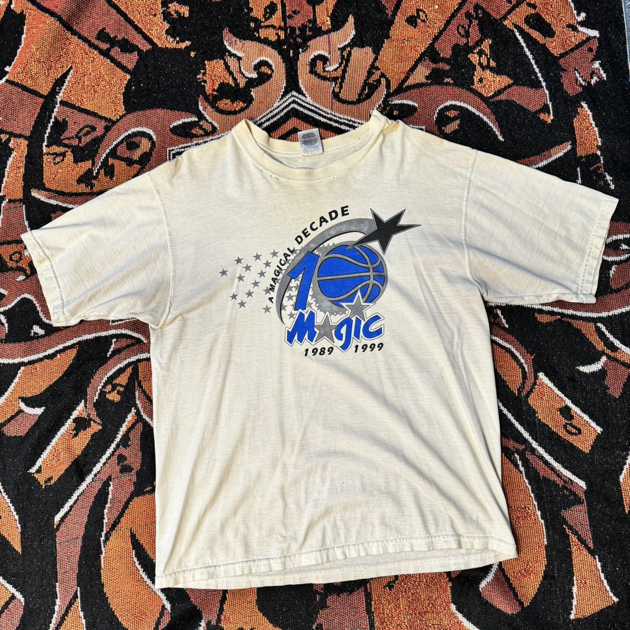 Vintage 1999 Orlando Magic Shirt, size Large, light... - Depop