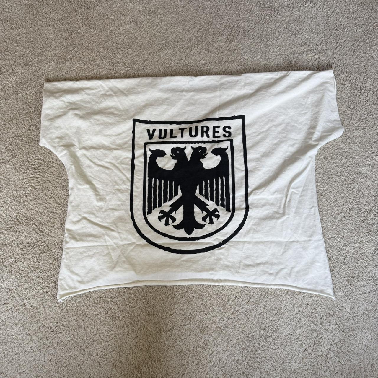 Yeezy YZY Vultures White Tee 2024 Like new... - Depop