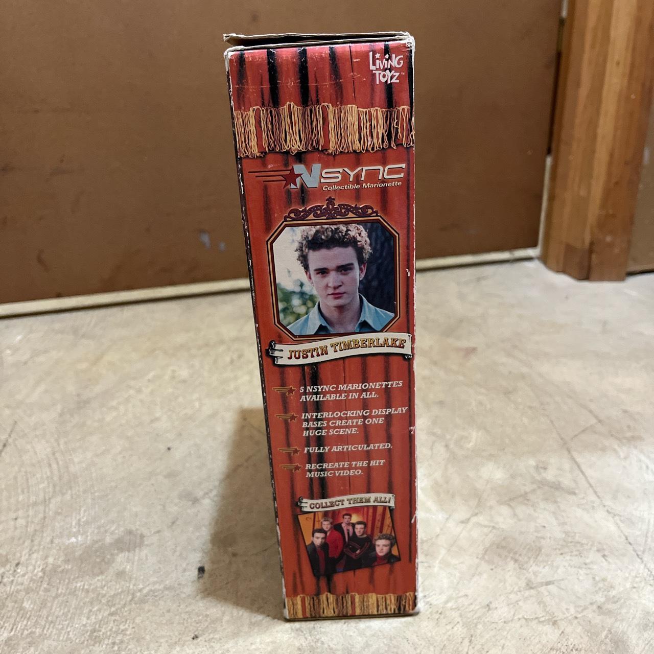 2000 still in the box Living Toys Justin Timberlake... - Depop