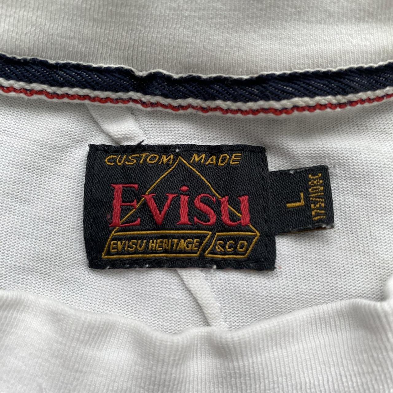 Evisu Graphic T Shirt 📏 Size Men’s Large ... - Depop