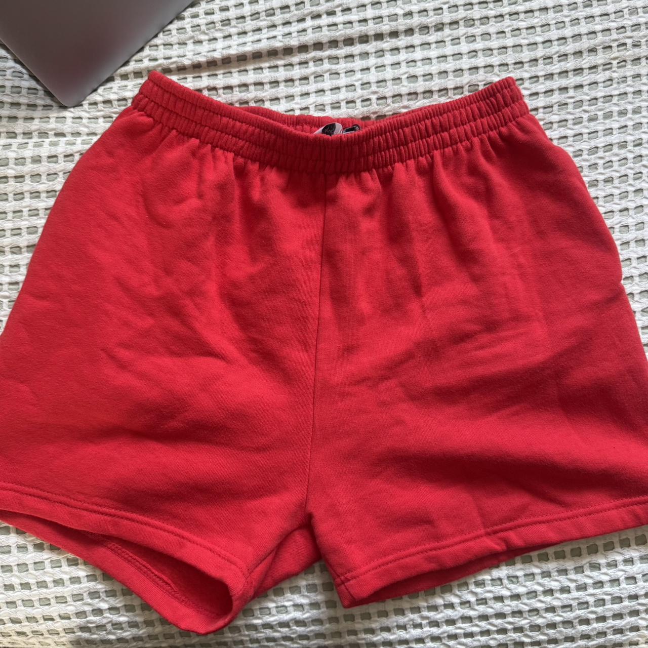 Princess Polly Red Tracksuit Shorts, New with tags,... | Depop