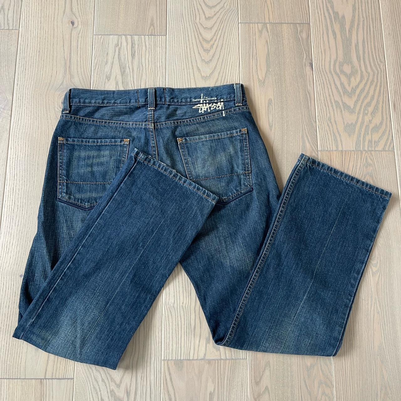 Vintage Stussy Jeans - Great condition for age,... - Depop