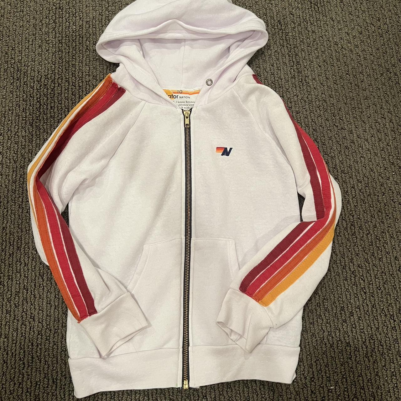 kids aviator nation sweatshirt worn years ago but... - Depop