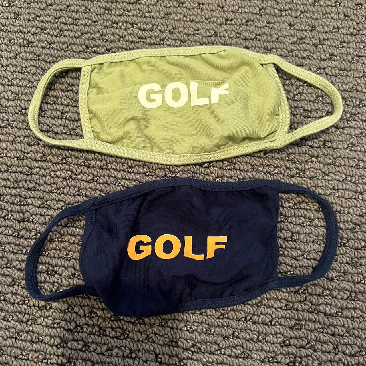 pack of two golf wang cloth face masks!! super cute... - Depop