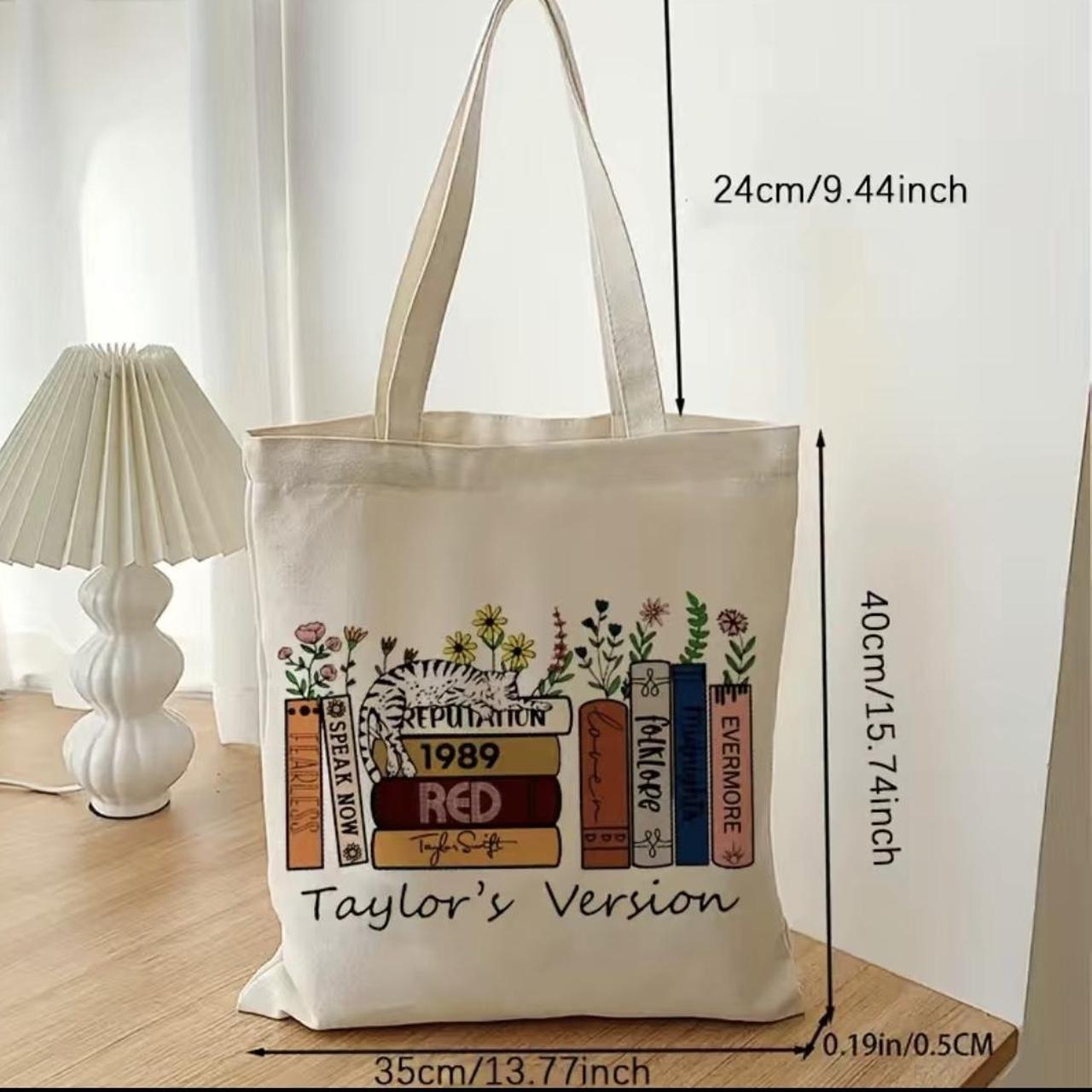 taylor swift design tote bag #taylorswift - Depop