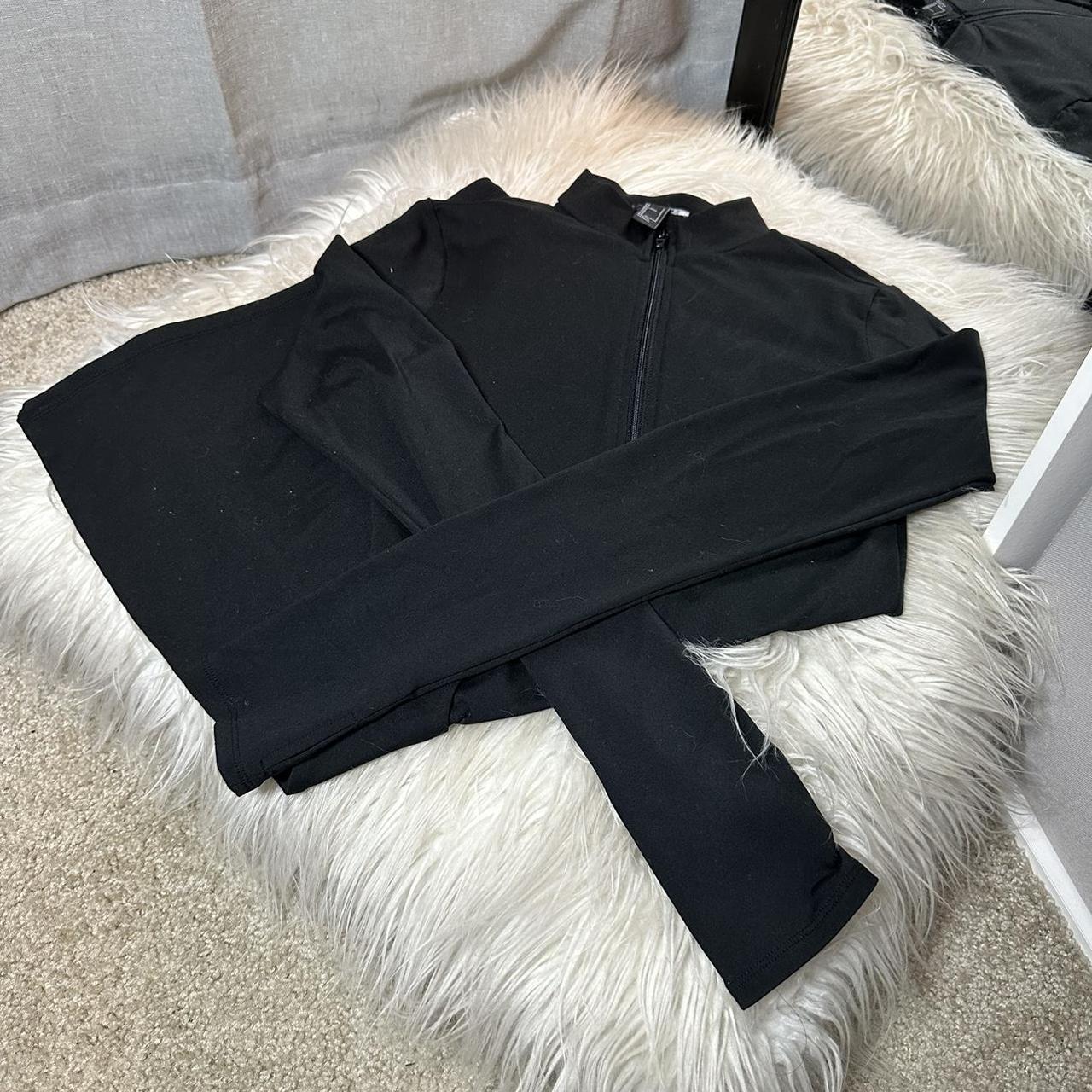 long sleeve zip-up bodycon dress ☆ - originally... - Depop