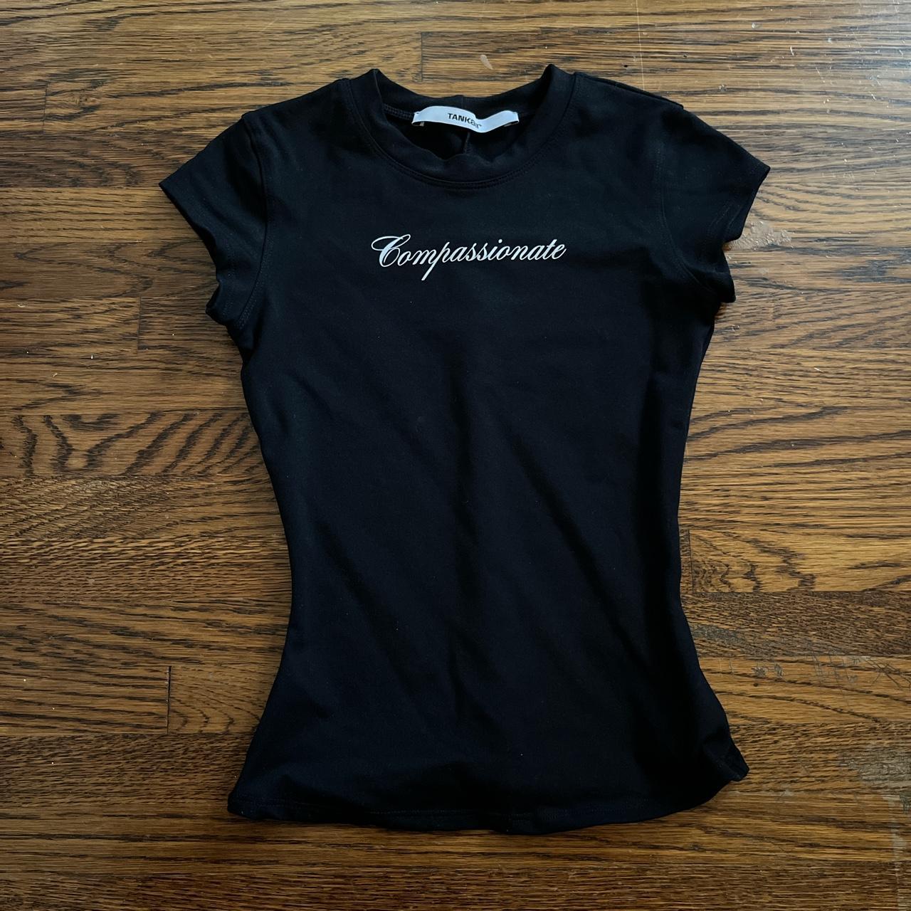 authentic tank air compassionate baby tee in size... - Depop