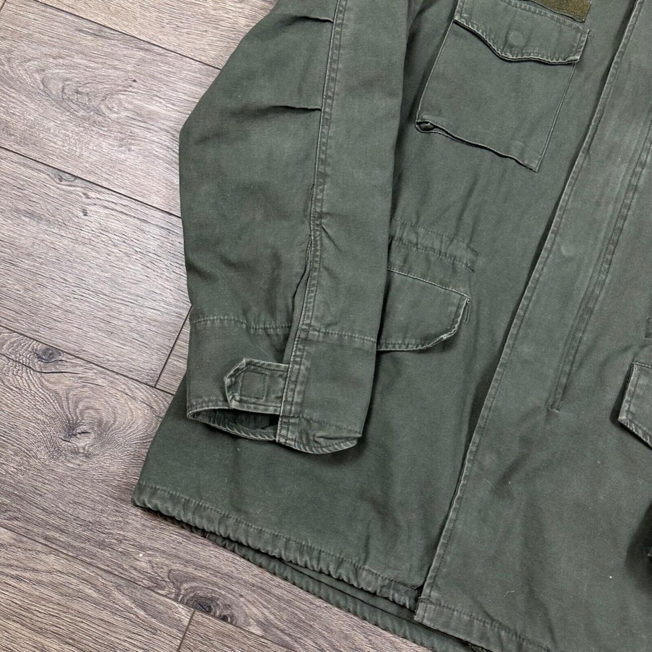 Vintage Rothco M-65 Field Jacket Olive Drab Green... - Depop
