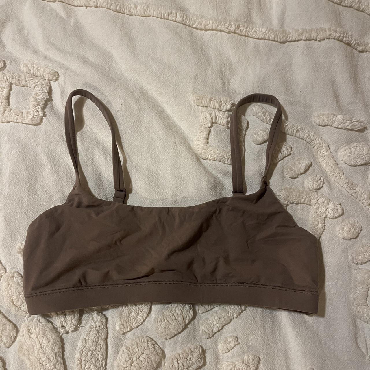 skims fits everybody bralette size small worn once - Depop