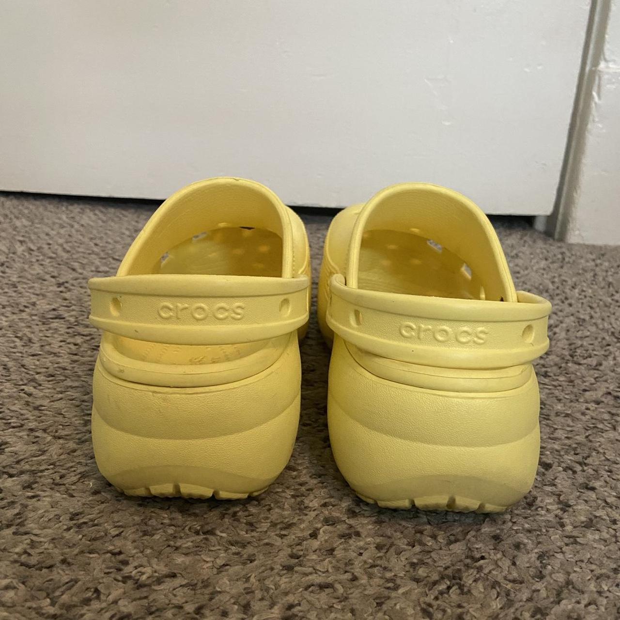 Yellow platform crocs 💛🌼💫 Bright and fun platform... - Depop