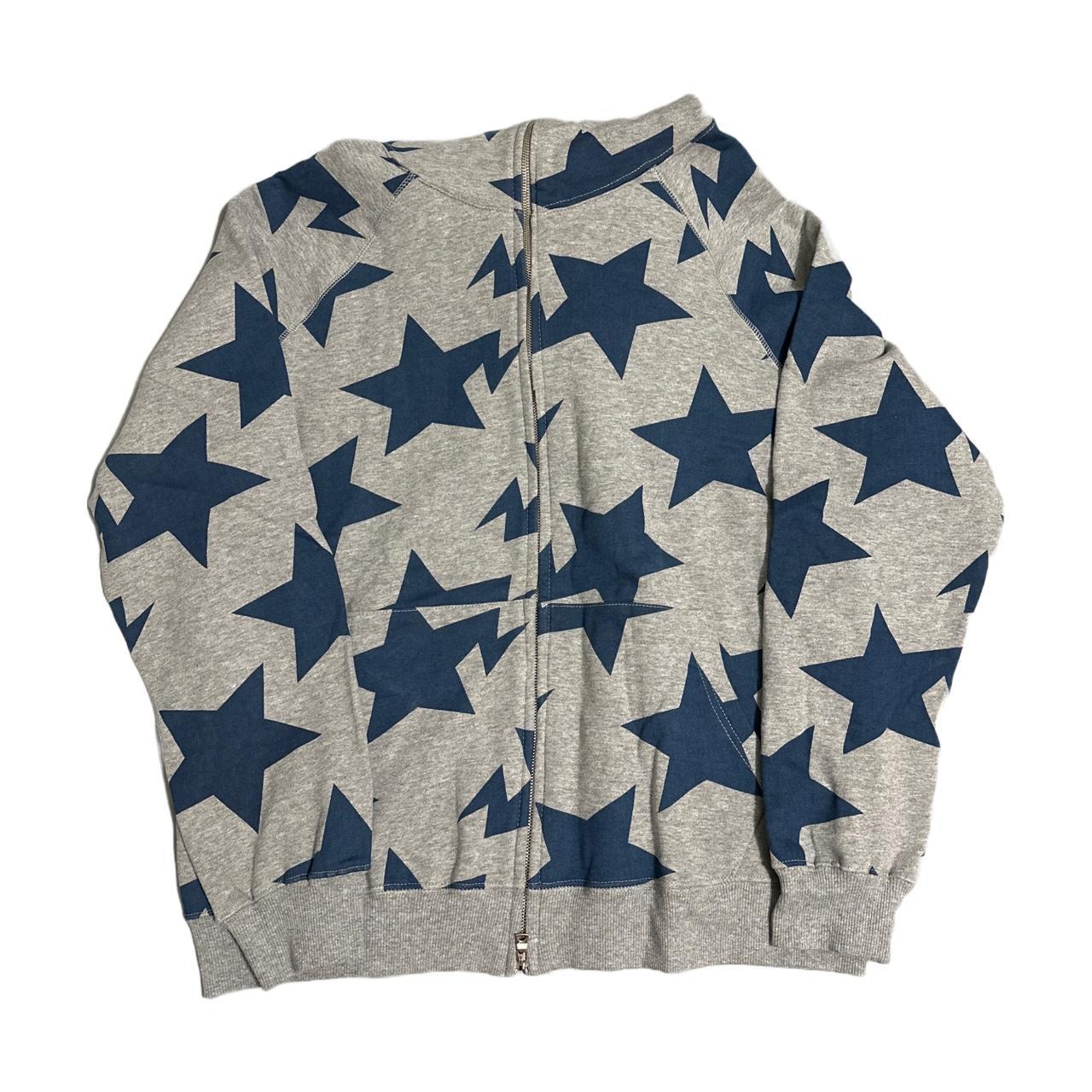 Bape Bapestas Blue Full Zip - Depop