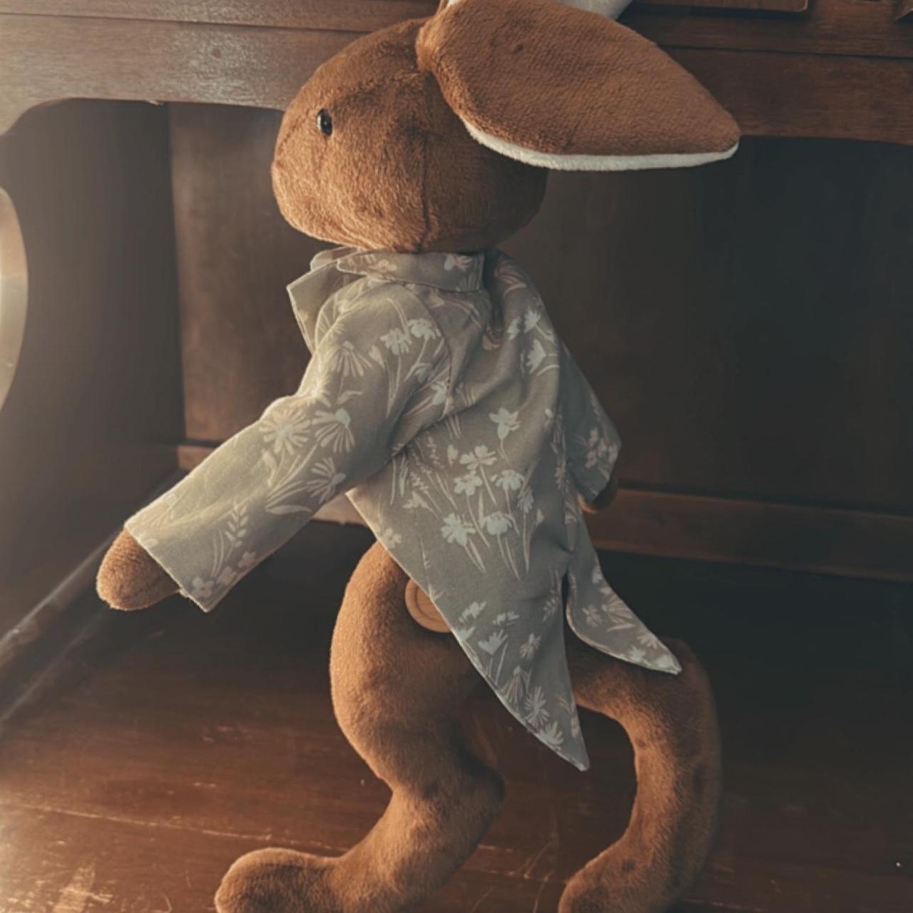Handmade “Peter rabbit” style jointed hat/bunny.... | Depop