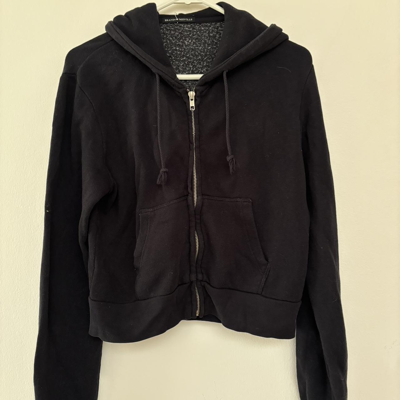 Brandy Melville cropped jacket with... - Depop