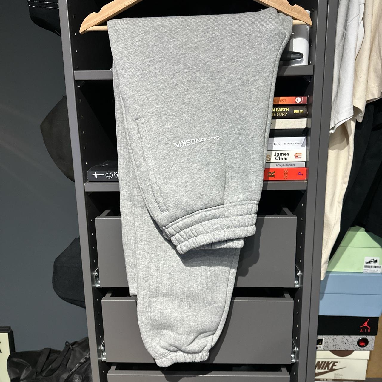 Second skin Heavy gsm cuffed jogger Size small... - Depop