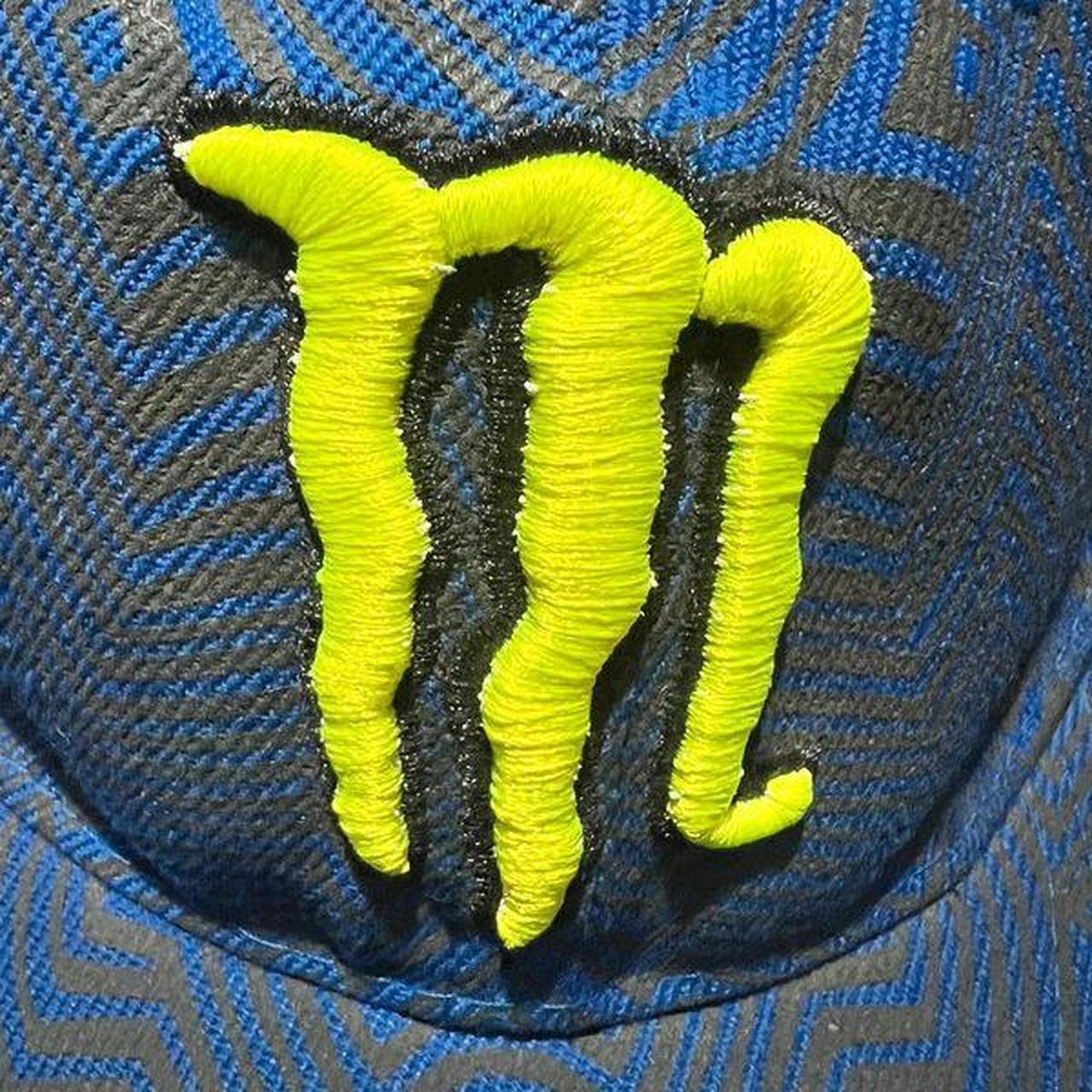 Monster Energy Cap Blue Monster Energy baseball... - Depop