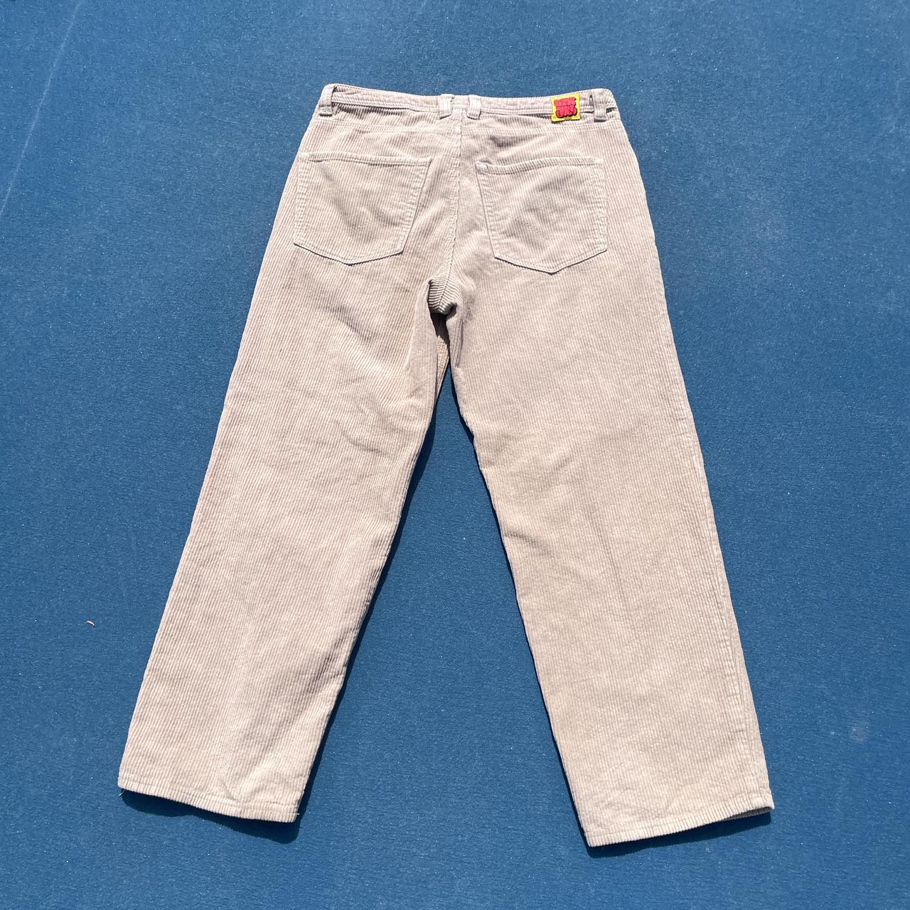 Baggy corduroy empyer pants Perfect tan... - Depop