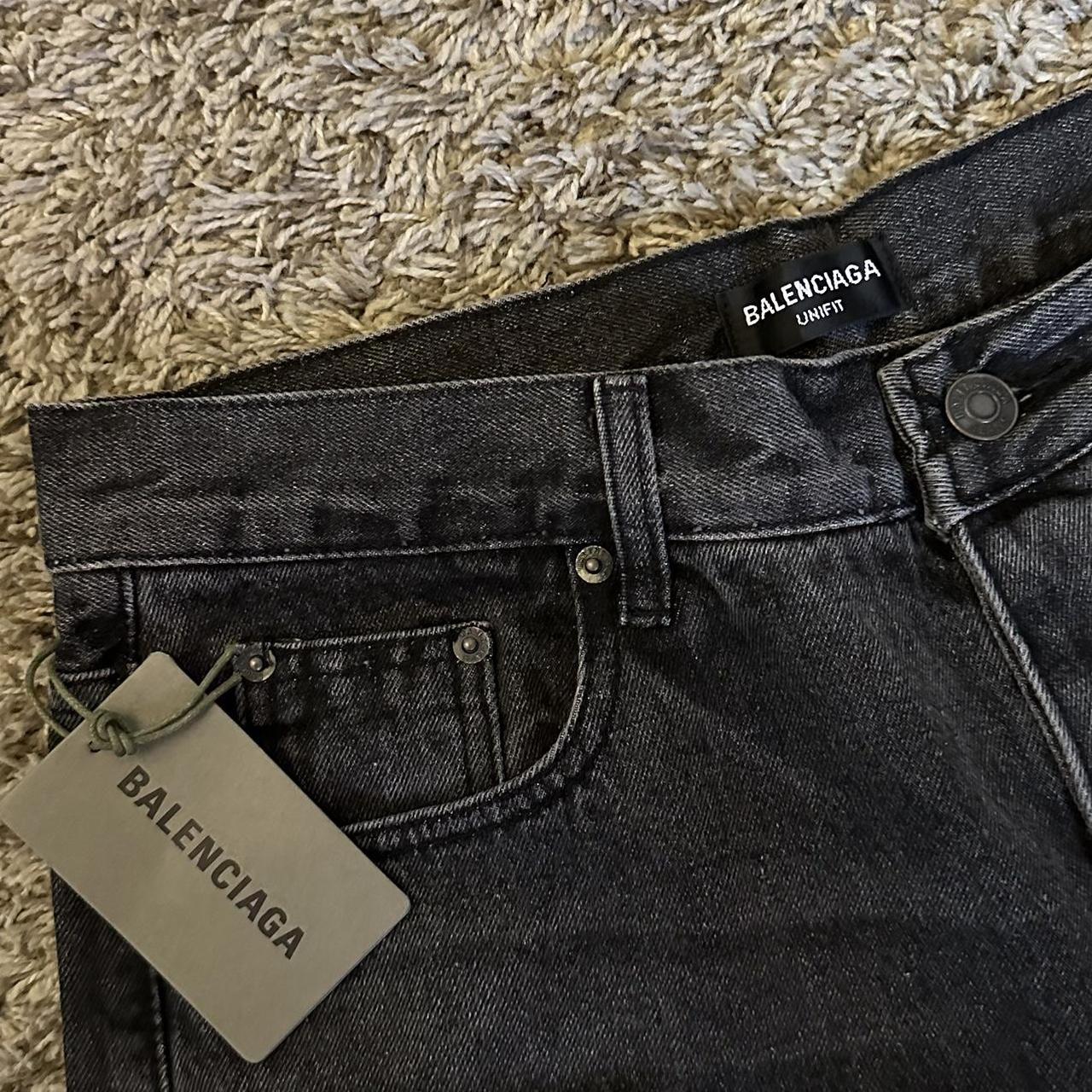 BALENCIAGA RIPPED DENIM -perfect condition... - Depop