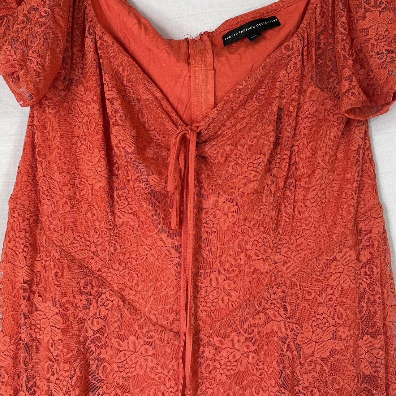 Torrid Insider Collection Hanky Hem Lace Dress, size... - Depop