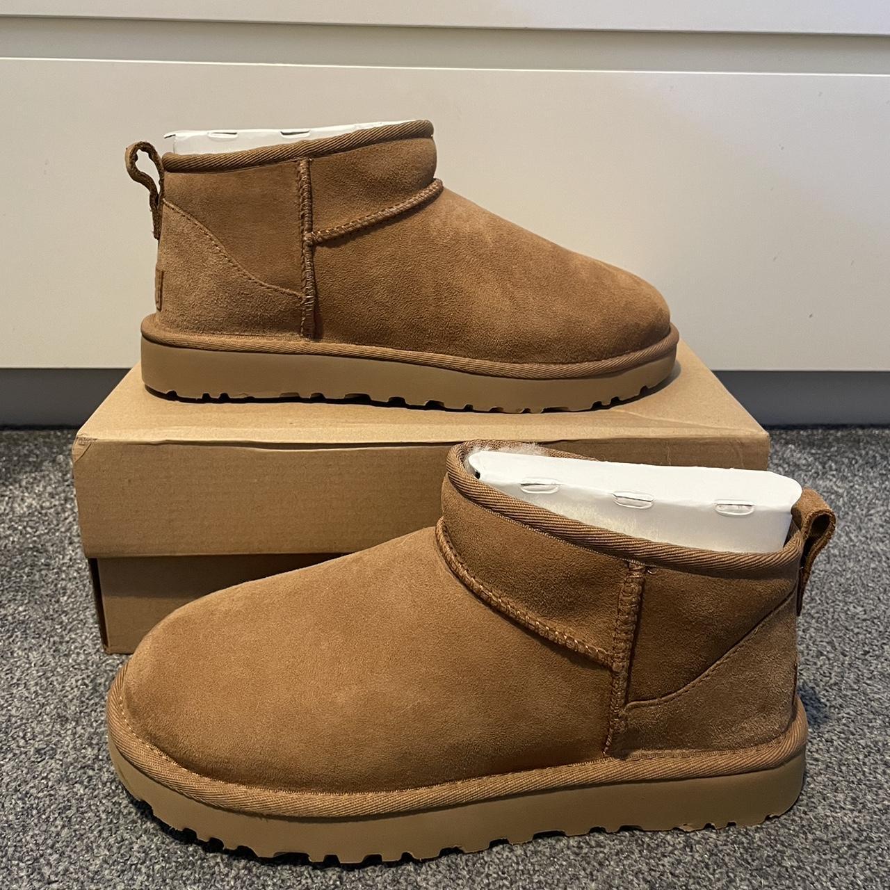 UGG Ultra Mini Boot Chestnut UK3-UK7 Brand New - Depop