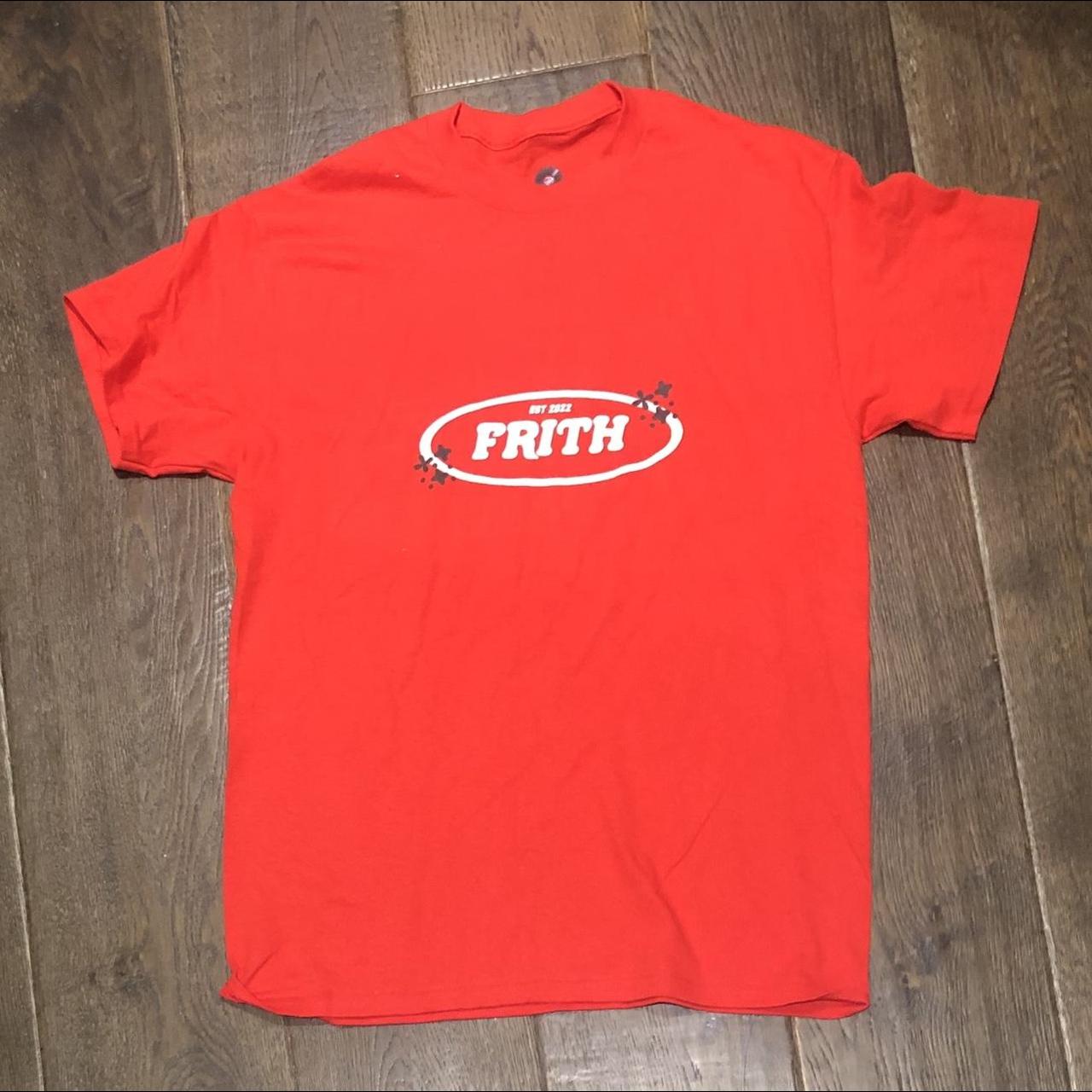 Mens frith red t shirt. - Depop