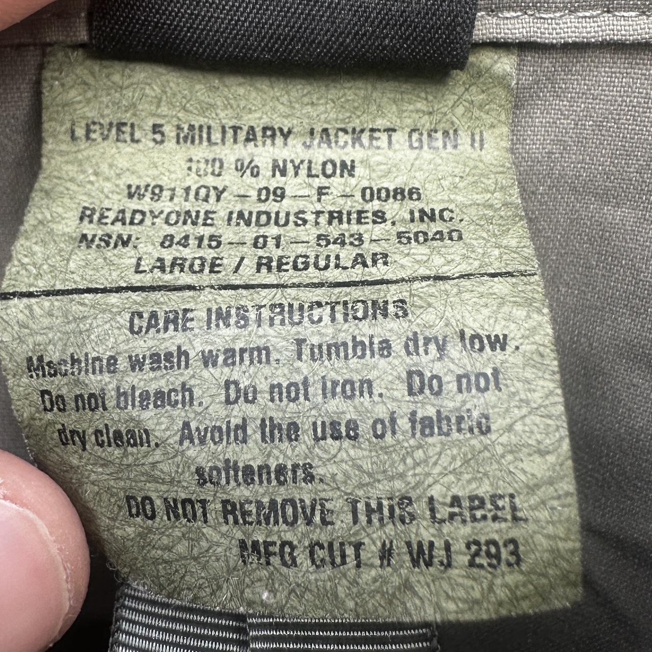 Rare Vintage Patagonia PCU Level 5 Military Jacket... - Depop