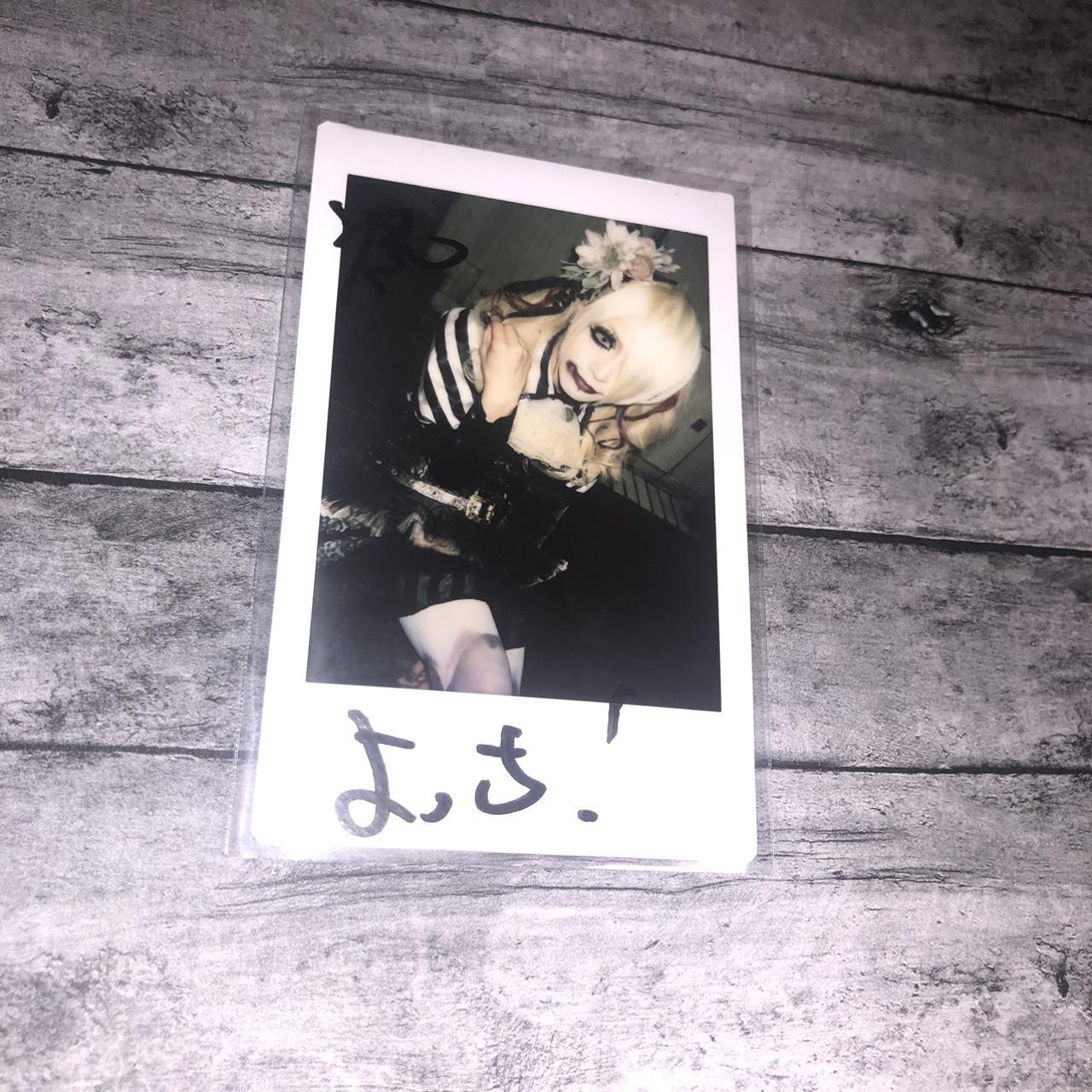 signed takashi cheki!! comes with a protective... - Depop