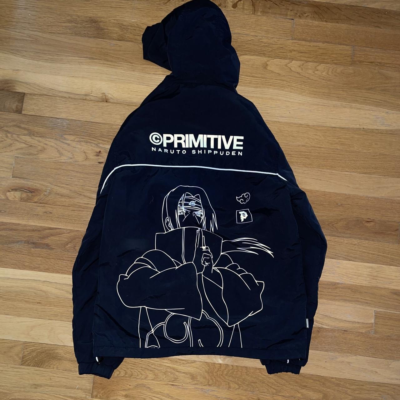 Primitive Itachi Reflective Windbreaker Size... - Depop
