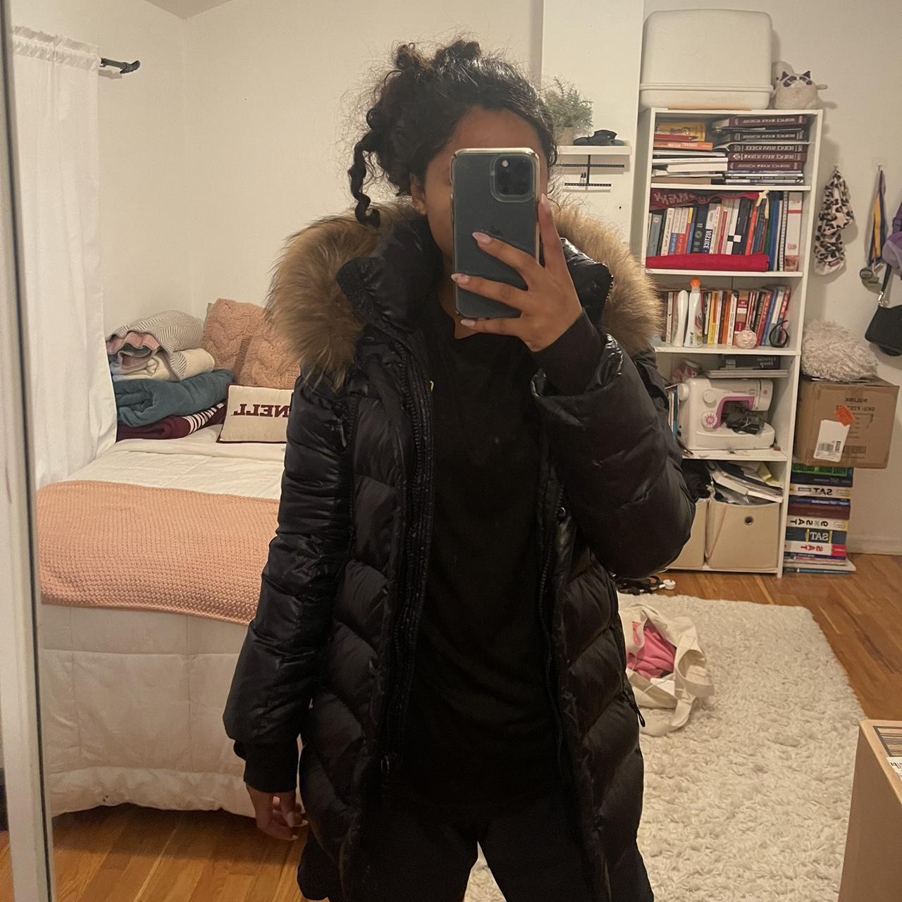 Authentic SAM coat - has a small tear on the left... - Depop