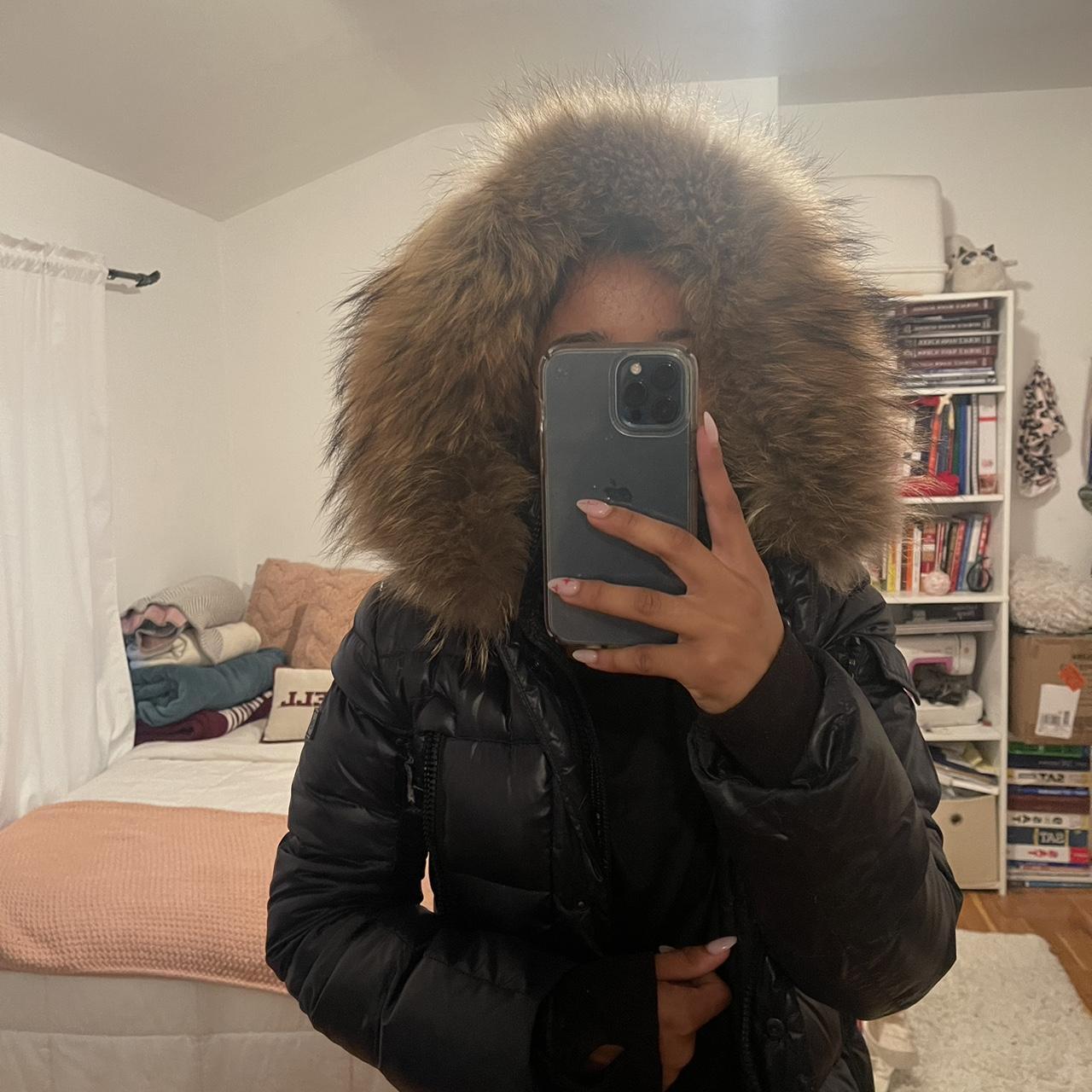 Authentic SAM coat - has a small tear on the left... - Depop