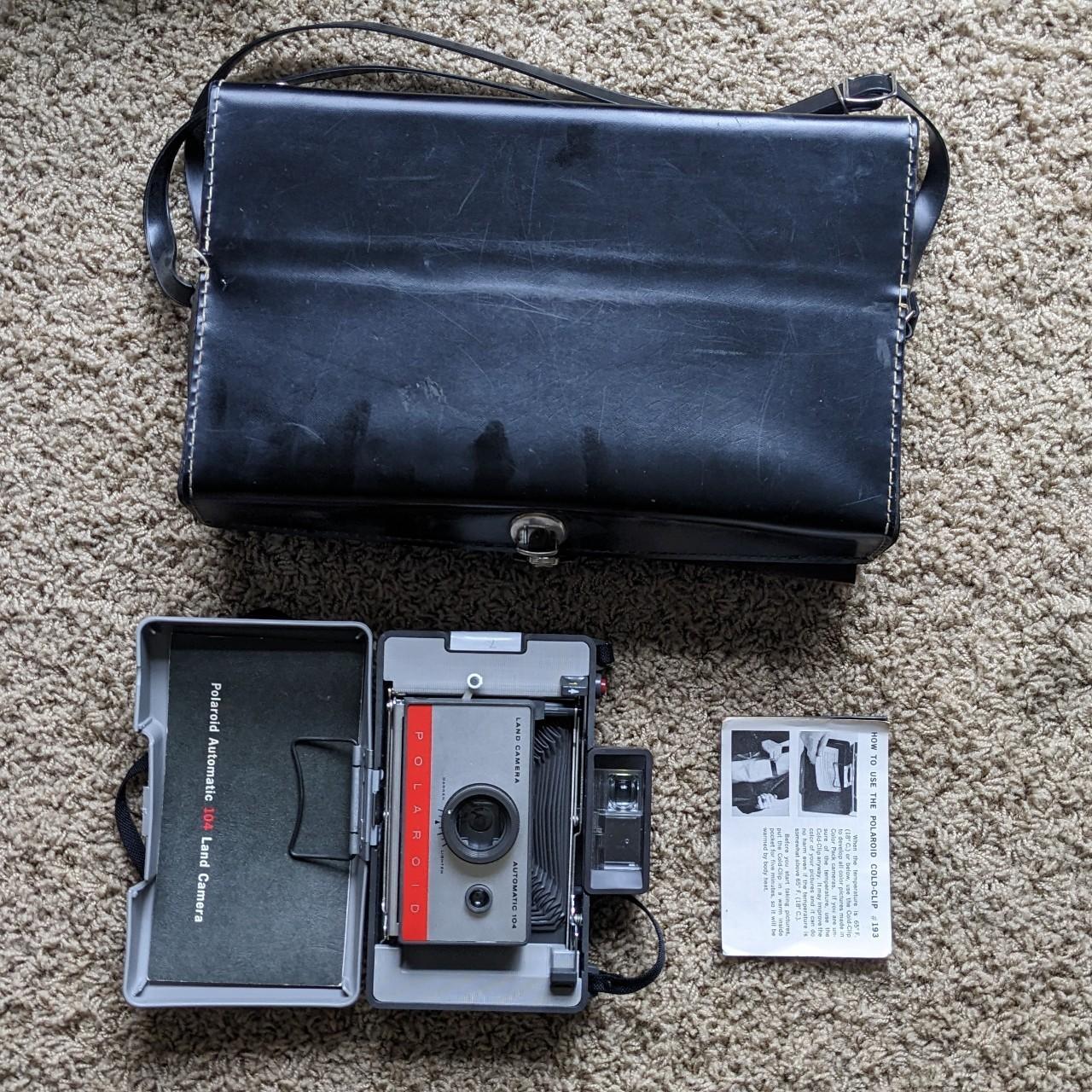 Vintage Polaroid 104 Land Camera - with original... - Depop